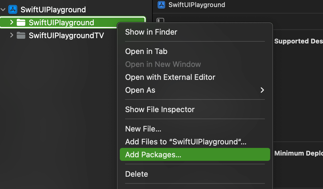 Xcode How to add a package from Swift package manager - Studyraft