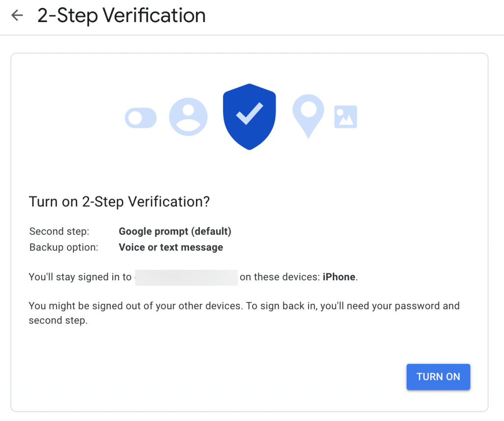 Enable 2-Step Verification in Google Account - Studyraft