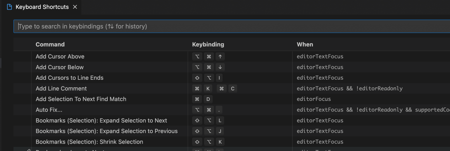 How to change keyboard shortcut bindings in VSCode - Studyraft