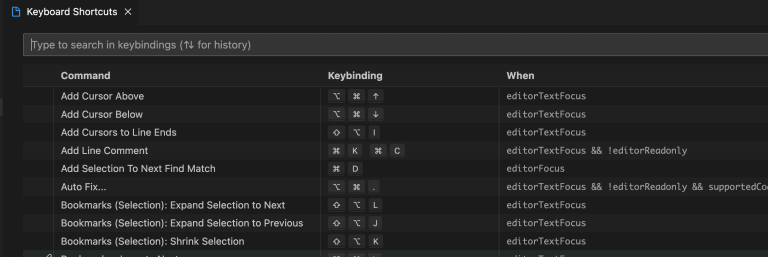 How to change keyboard shortcut bindings in VSCode - Studyraft