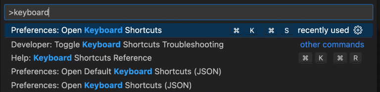 How to change keyboard shortcut bindings in VSCode - Studyraft